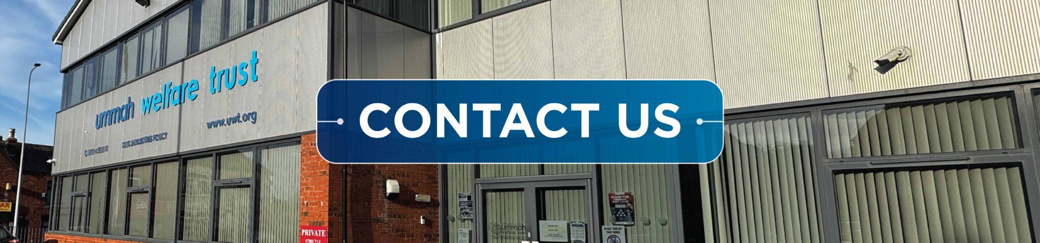 Contact Us - Ummah Welfare Trust (UWT)